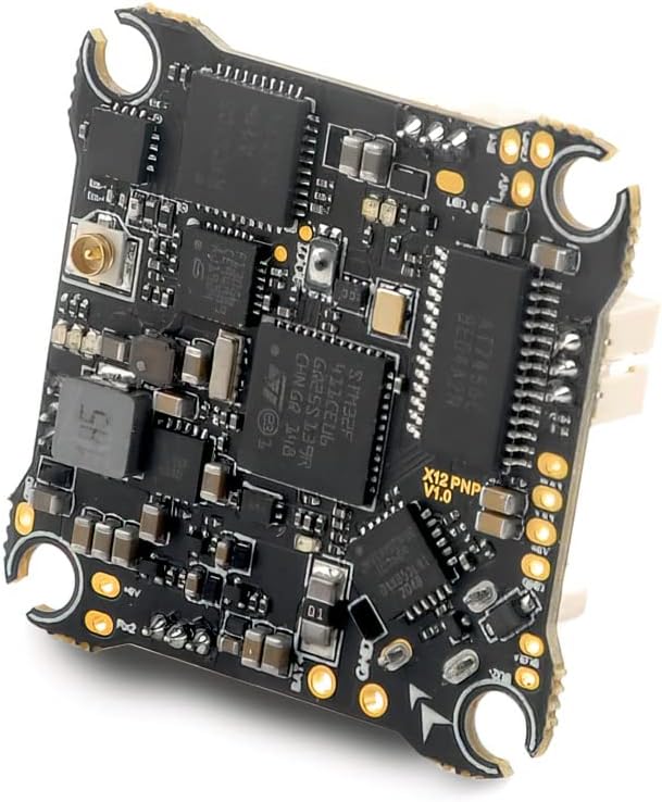 Amazon.com: HAPPYMODEL X12 AIO 5-in-1 Board - F4 FC + 12A ESC - PNP ...