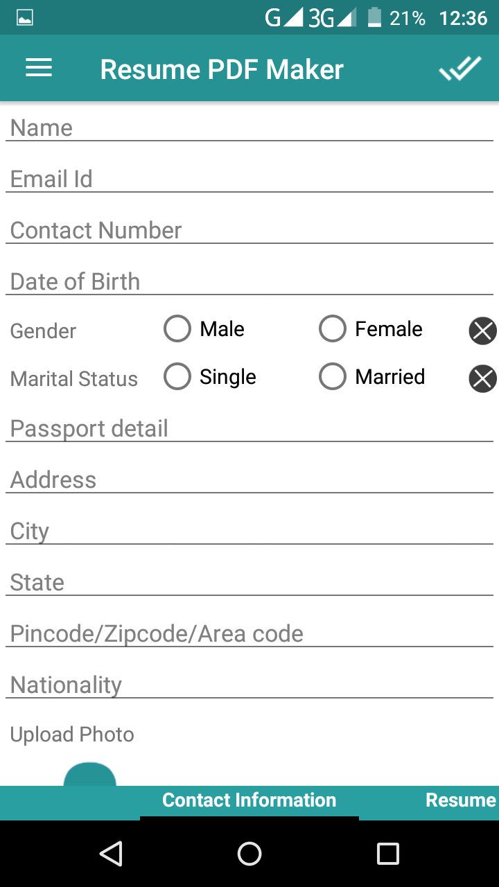 CV Resume PDF Maker - App on the Amazon Appstore