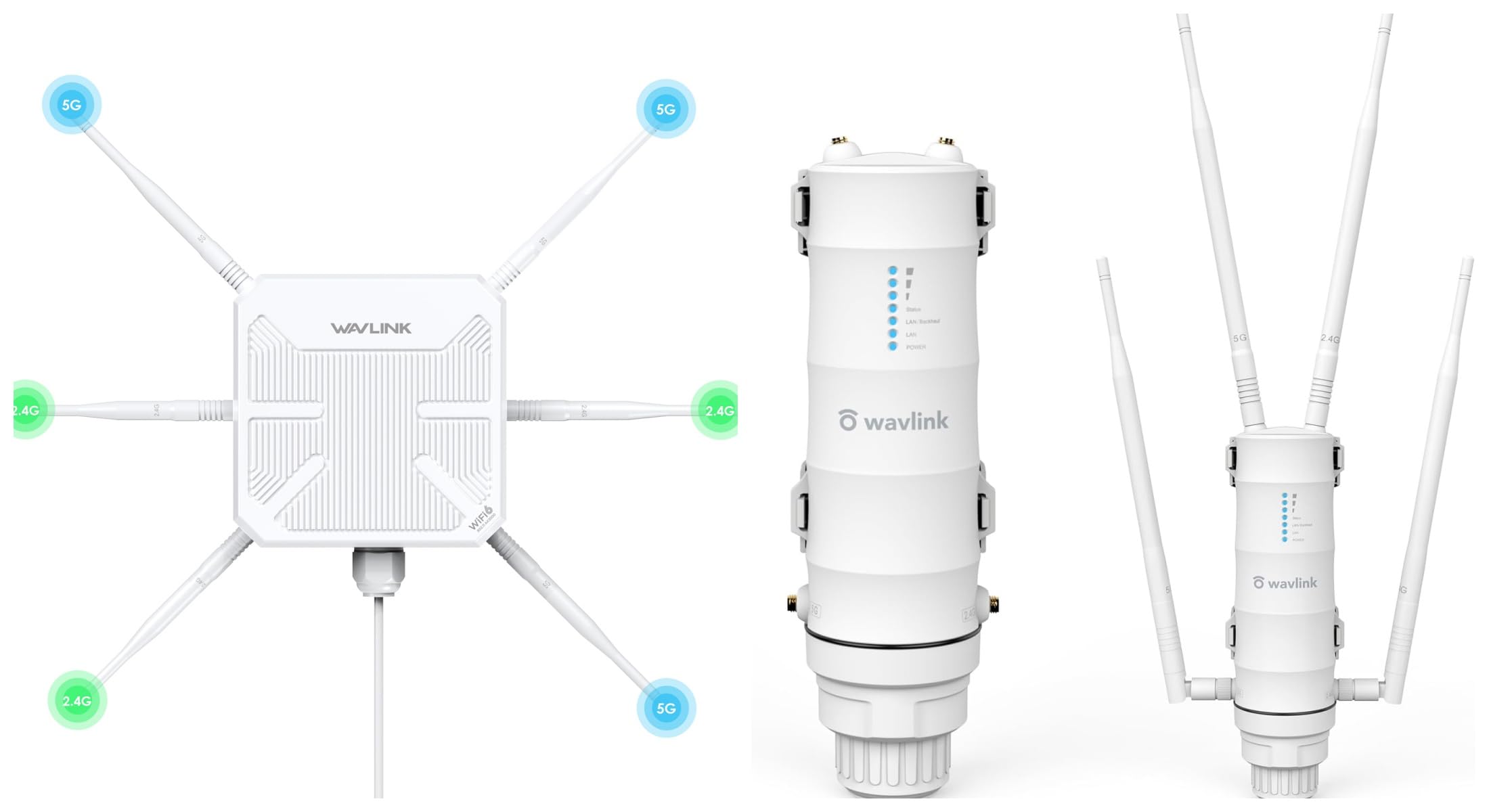Amazon.com: WAVLINK AX3000 Outdoor WiFi Extender, AC1200 Outdoor WiFi ...