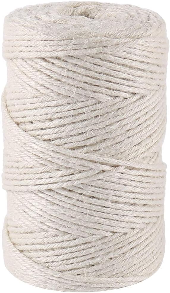 Amazon.com: Tenn Well 3mm Jute Twine, 328 Feet Thick Twine String for ...