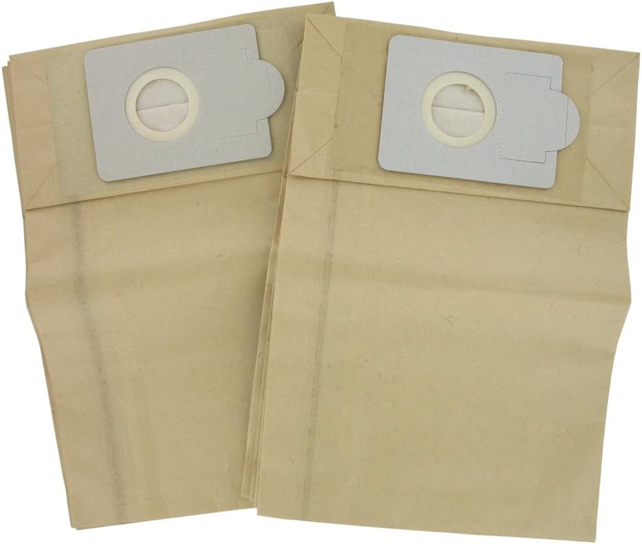 Vacuum Cleaner Paper Bag Fits Victor D9A Canister, Pack of 10, White ...