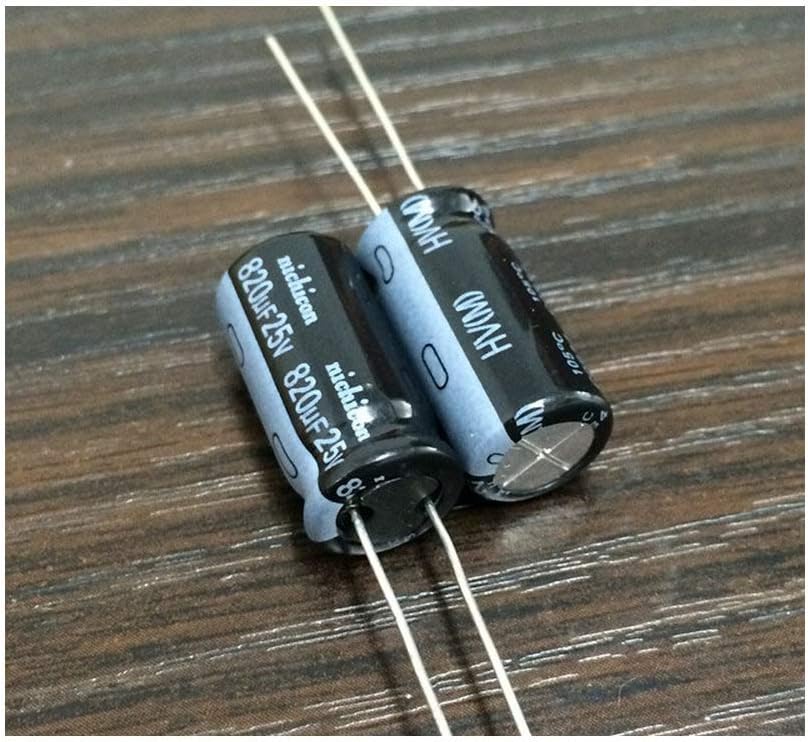 Amazon.com: LABDIP 10pcs 820uF 25V JapanHV Series 10x20mm High Ripple ...