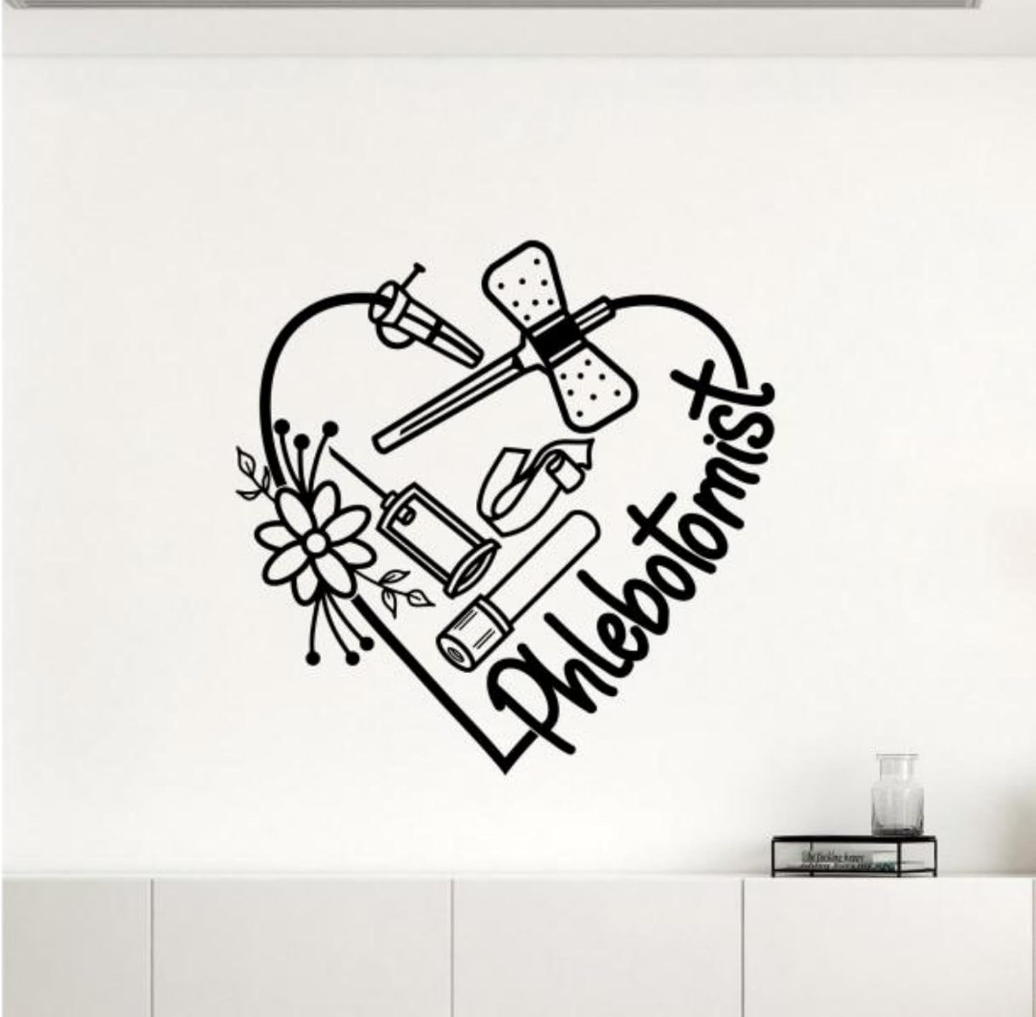Amazon.com: Phlebotomist Decal Vinyl Wall Sticker Phlebotomy Wall Art ...