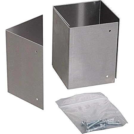 Amazon.com : 4x4 Rust-Free, Adjustable Trimmer Guard for Mailbox Post ...