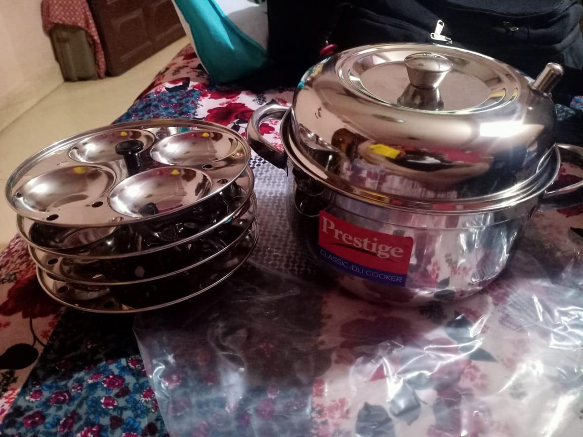 Prestige Classic Idli Cooker 4 Plate : Amazon.in: Home & Kitchen