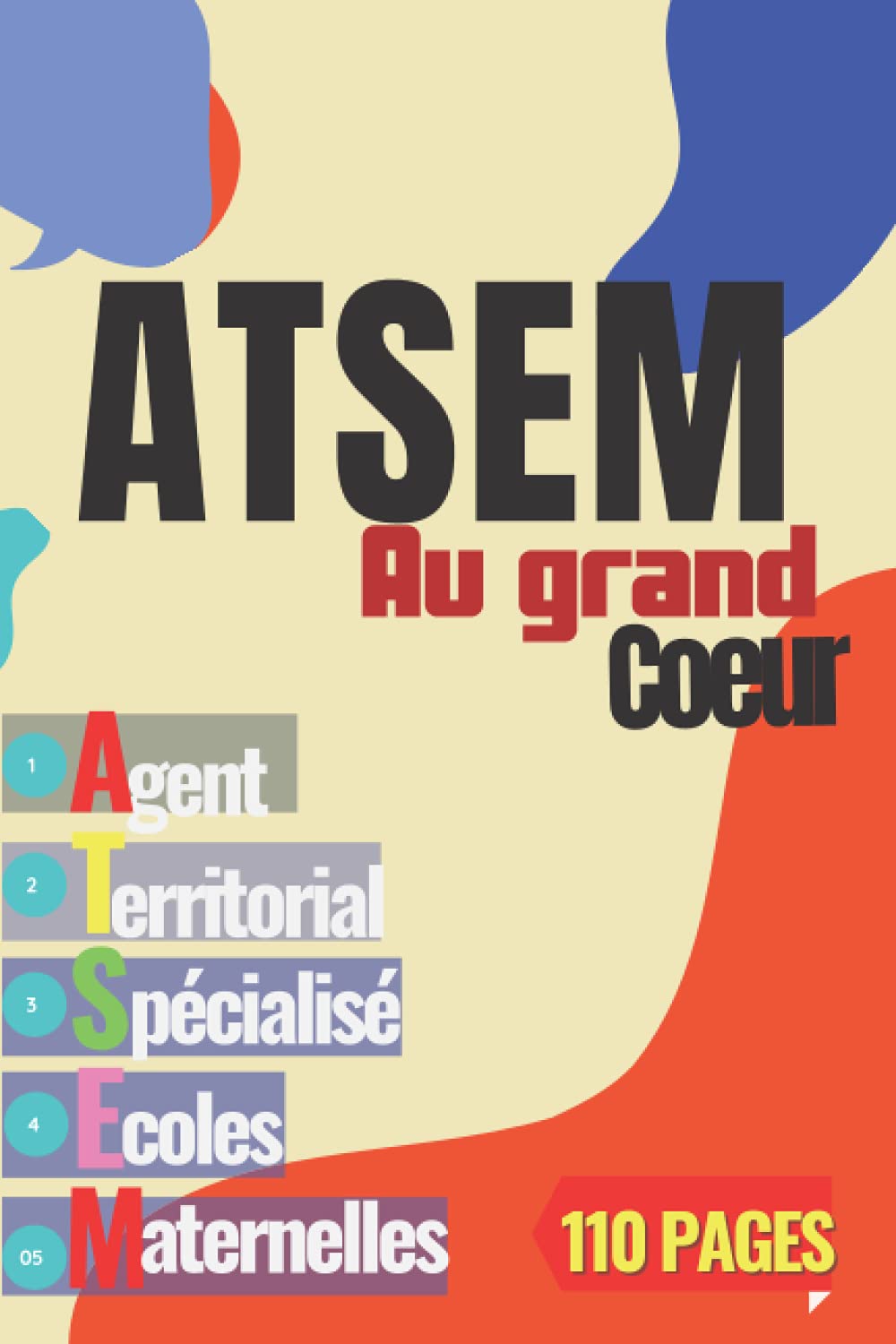 Atsem Au Grand C Ur Carnet Dune Atsem Geniale Carnet | Desertcart ...