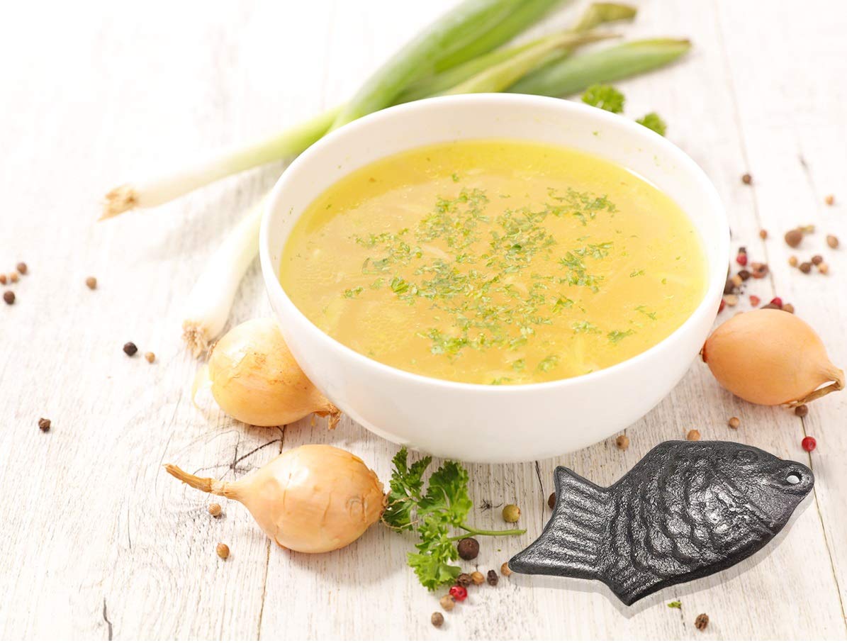 Buy Lisol Pasific Iron Fish, 2 Pack, Cooking Tool Adds Safe Iron to ...