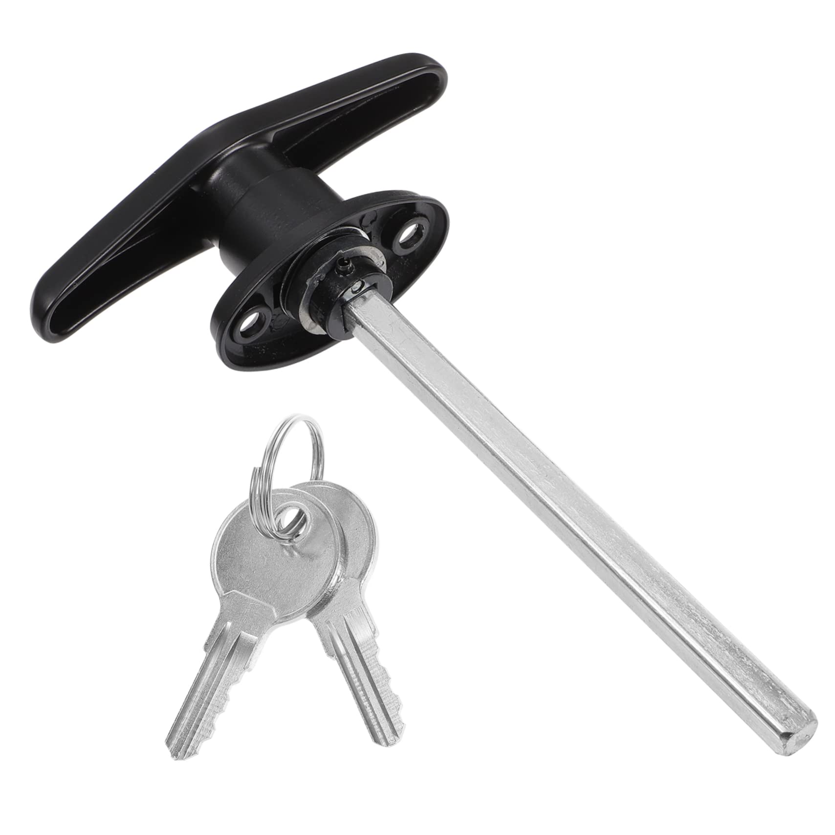 Amazon.com: Uonlytech Handle Lock Locks and Keys T-Handle Garage Lock ...