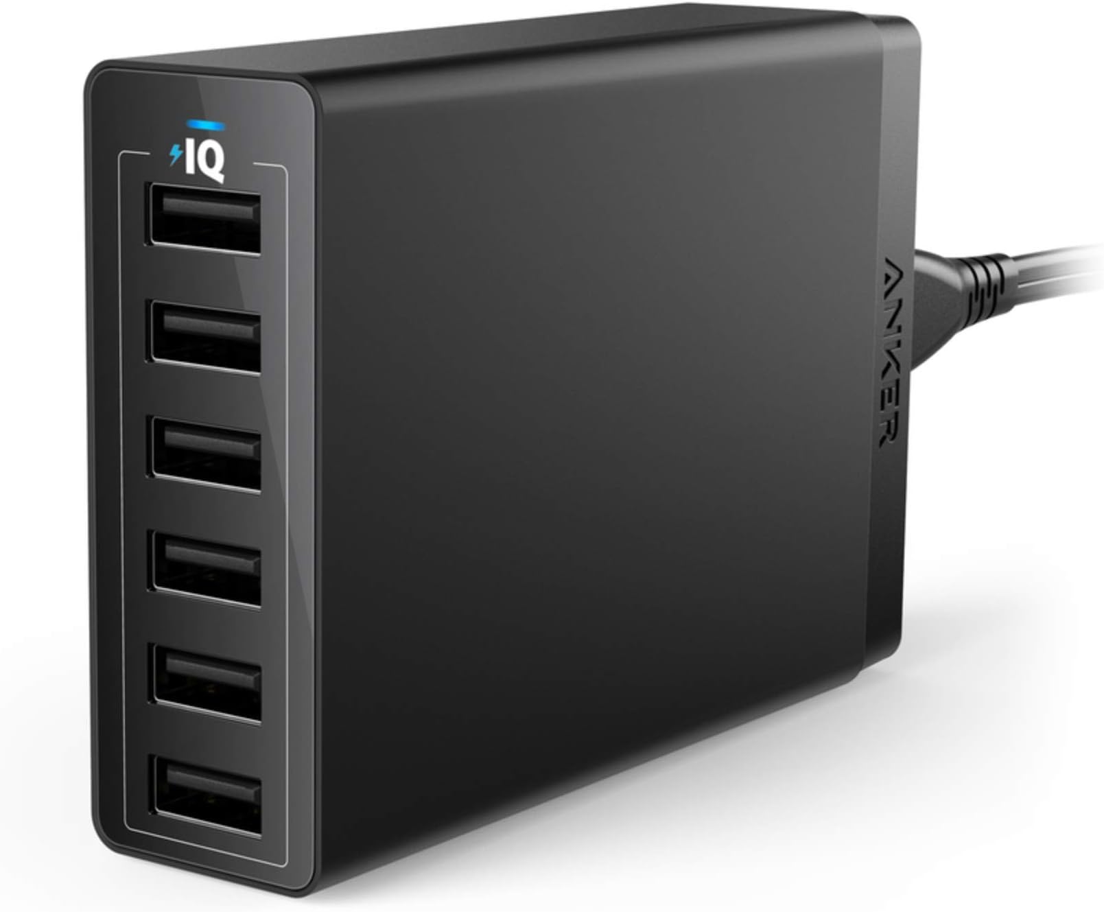 Amazon.com: Anker Charger, 60W 6 Port Charging Station, PowerPort 6 ...
