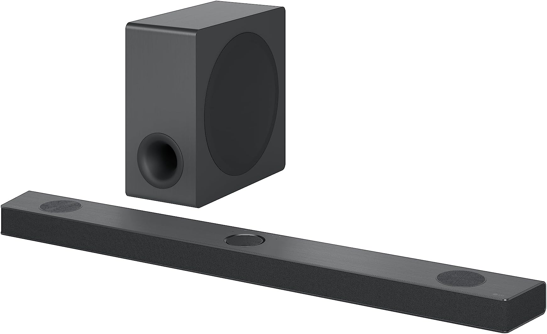 LG SPQ8-S kabellose Rück-Lautsprecher (140 Watt) für die LG Soundbars ...