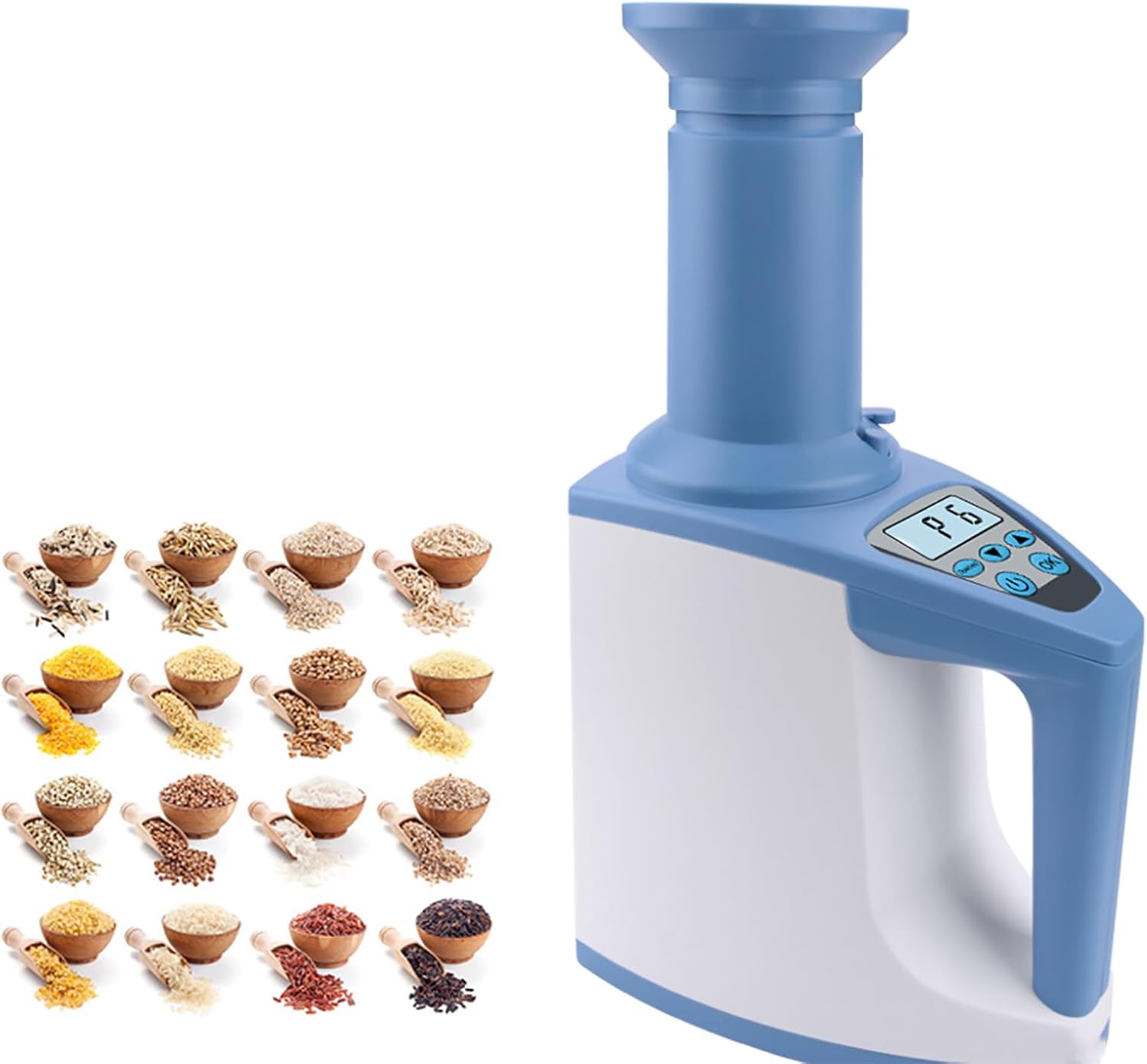 Amazon.com: Digital Grain Moisture Meter, Smart Moisture Humidity ...