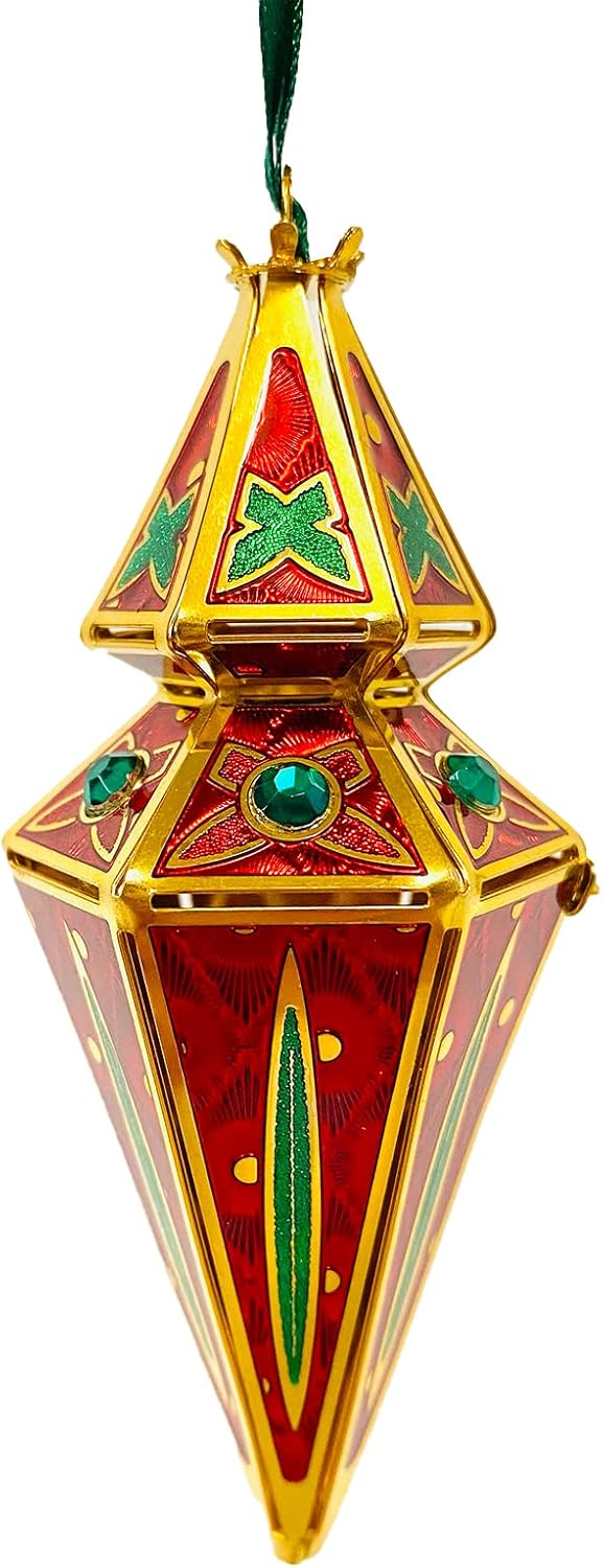 Amazon.com: Waterford Holiday Heirlooms Small Ruby Spire Gold Metal ...
