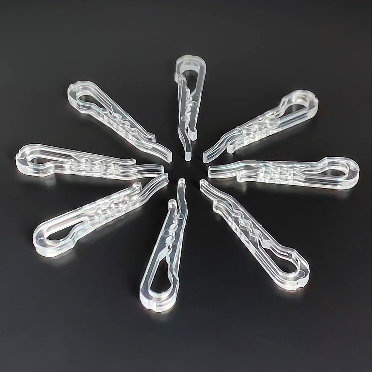 Amazon.com: WARMBUY Clear Plastic Towel Clips, 8 Pack : Home & Kitchen