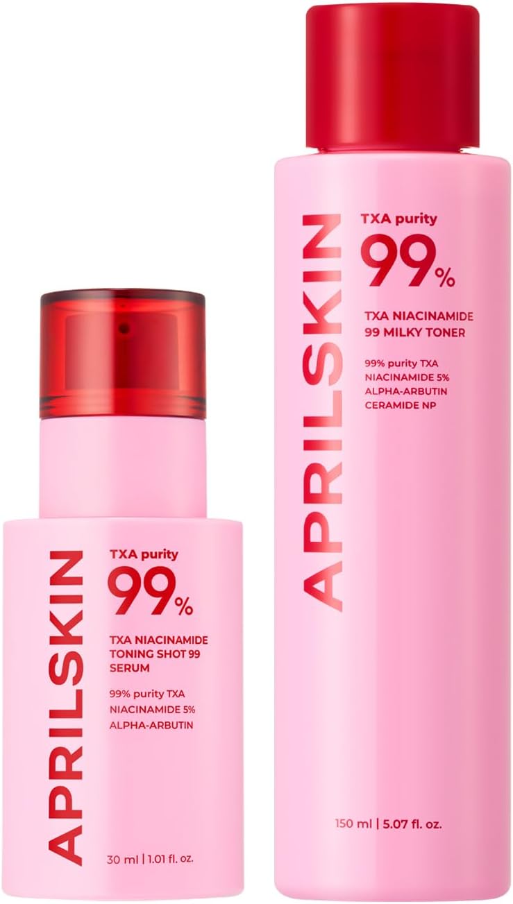 Amazon.com: APRILSKIN TXA Daily Toning Care Duo: TXA Niacinamide Toning ...