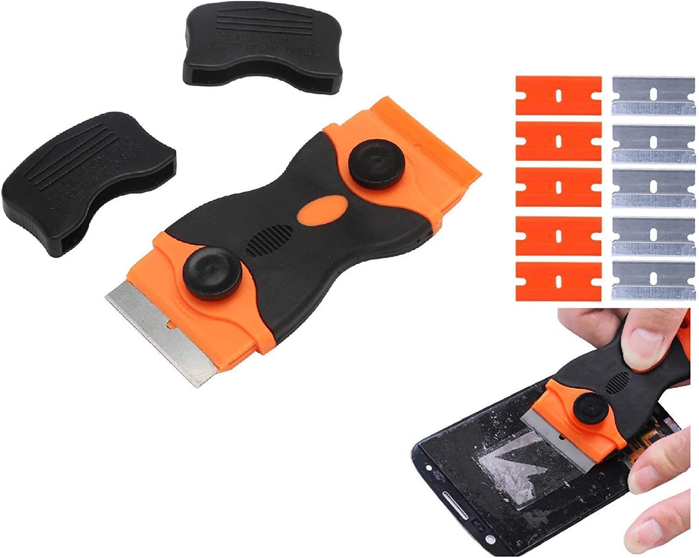 NEXT GEEK Cleaning Scraper Tool Single Edged Multipurpose Labels ...