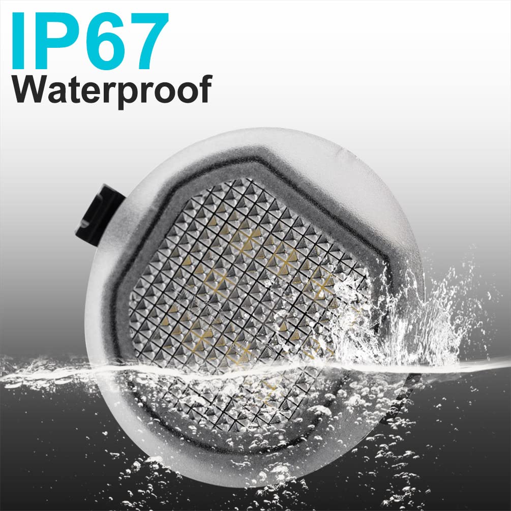 Snapklik.com : Led Under Side Mirror Puddle Lights For 2015 2016 2017 ...