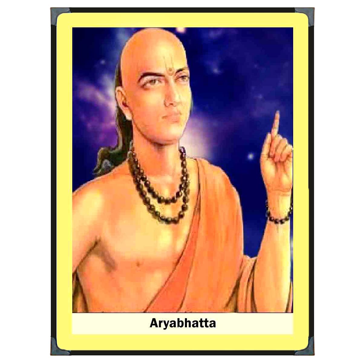 Aryabhatta Black And White