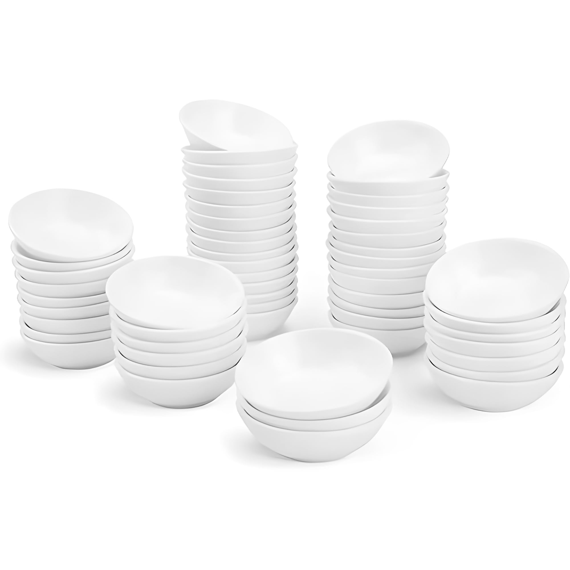 Amazon.com | UIBFCWN Sauce Dish Dipping Bowls, 55 Pack Ceramic Dip ...