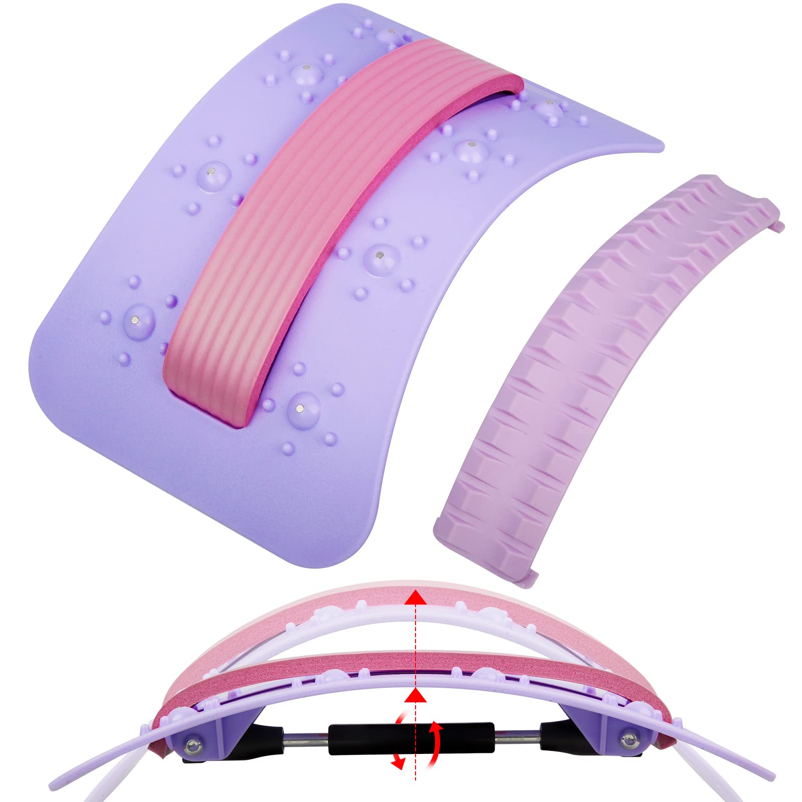 Back Stretcher 2022 Upgraded Cracker Lower Upper Back Support Pain ...