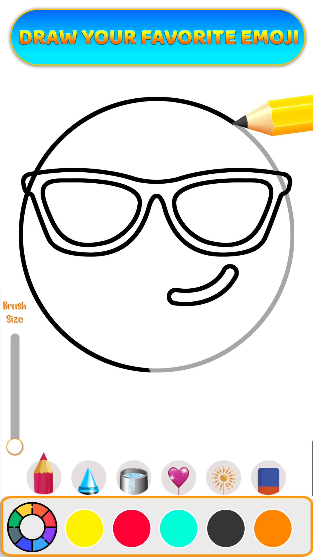 Learn To Draw Emojis : Emoji Coloring Book - App on Amazon Appstore