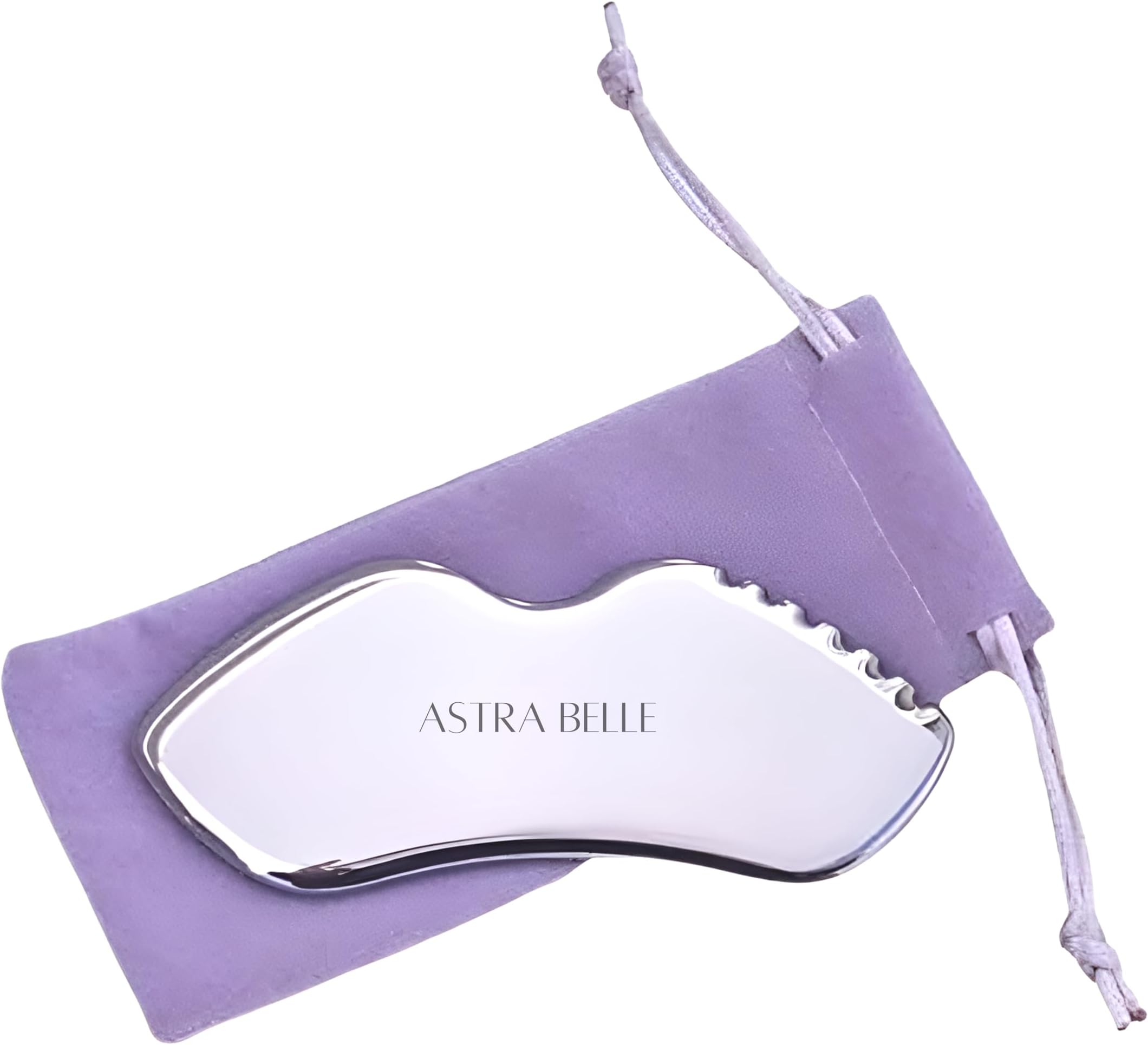 Amazon.com: MoHern 2 Pcs Stainless Steel Gua Sha Tool, Gua Sha Facial ...