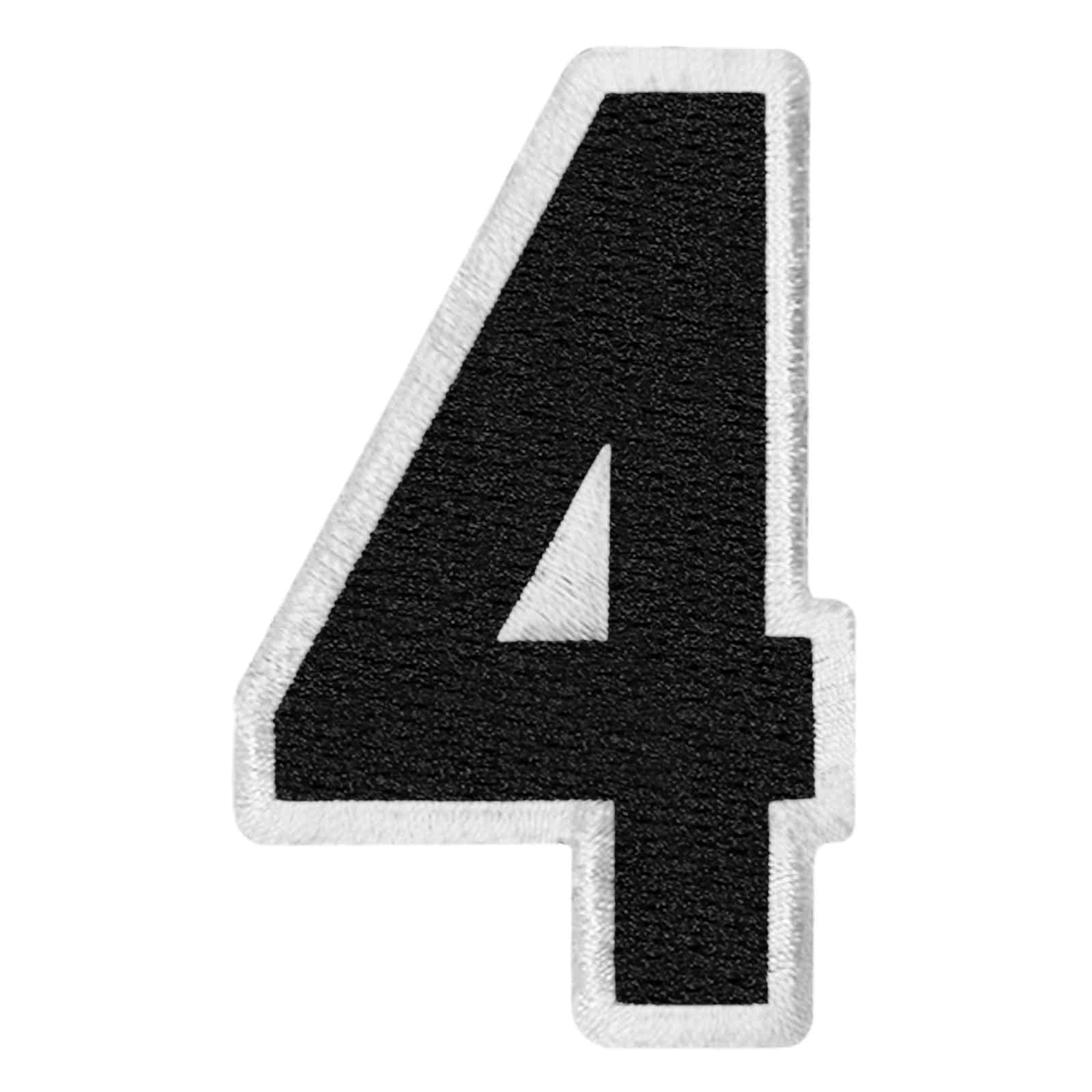 Amazon.com: EmbTao Tactical Numbers Patch Embroidered Badge Applique ...