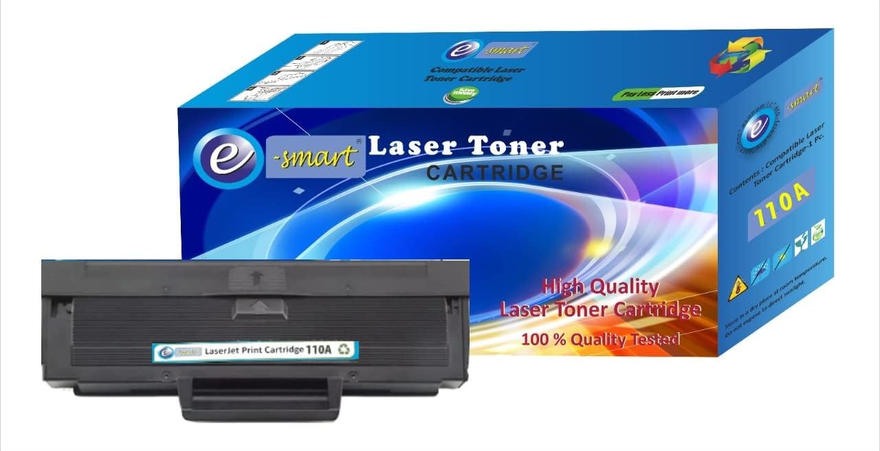 e-smart 110A for hp W1112A / W1110A Compatible Toner Cartridge Use in ...