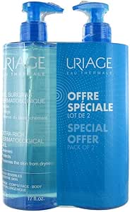 Uriage Extra-Rich Dermatological Gel 2 x 500ml : Amazon.co.uk: Beauty