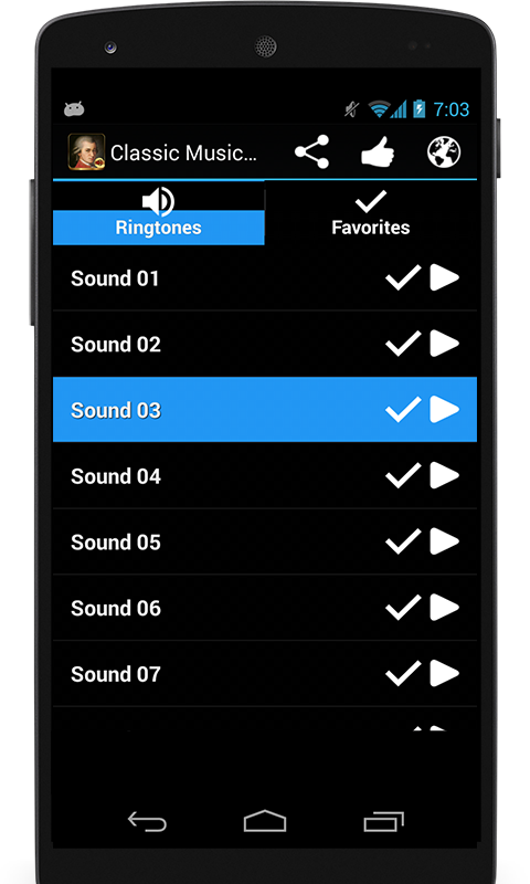 Classic Music Ringtones - App on Amazon Appstore