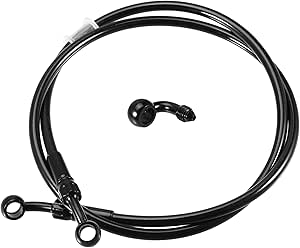 Amazon.com: Hihaha Brake Hose Motorcycle Hydraulic Brake Line Oil Hose Pipe Fitting with Banjo ...