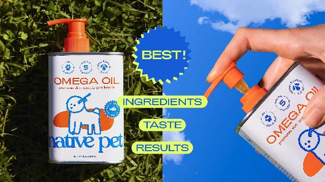 Snapklik.com : Native Pet Omega 3 Oil Supplements
