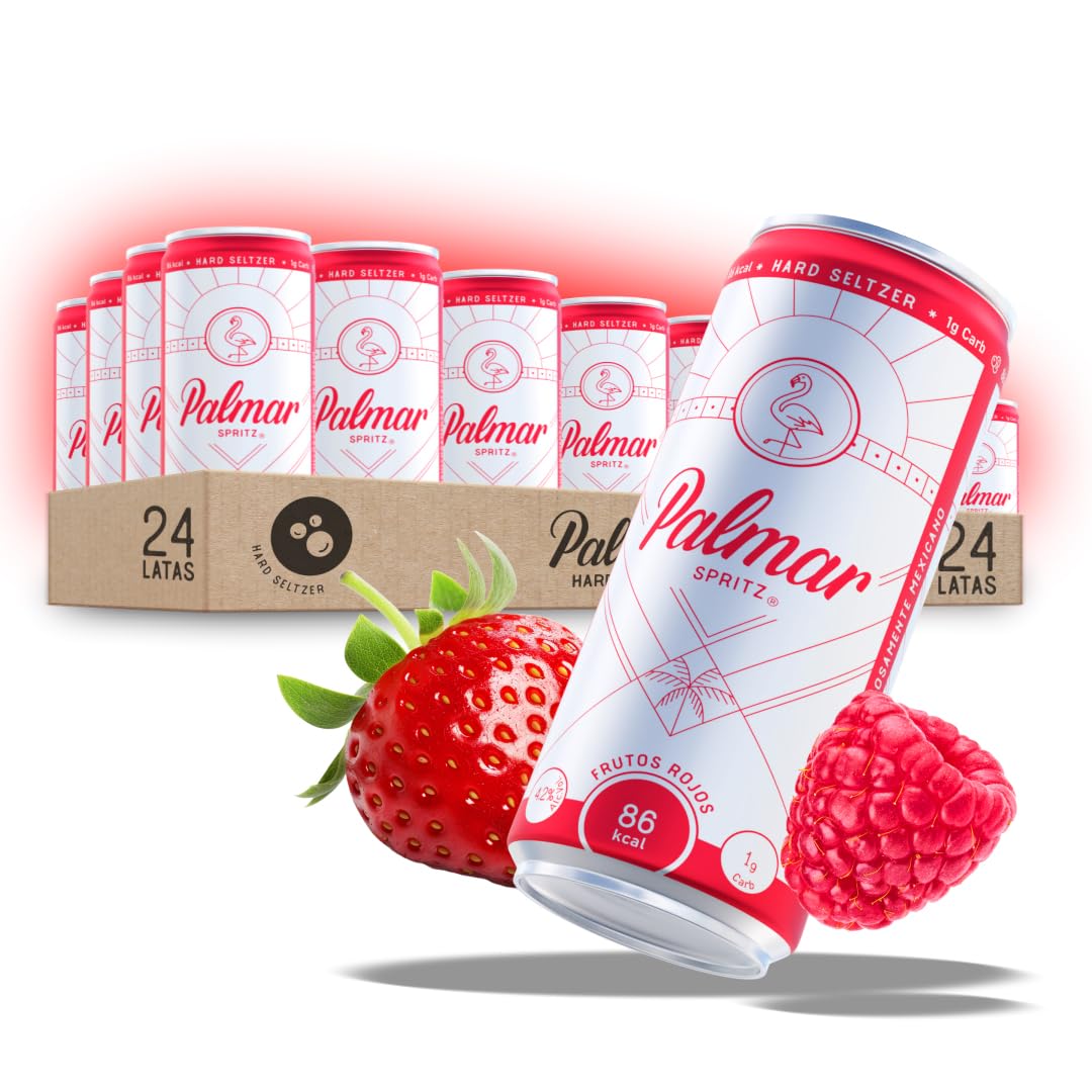 PALMAR SPRITZ - Hard Seltzer Bebida Baja En Calorías - Agua Mineral ...