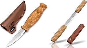 Amazon.com: BeaverCraft C4s Sloyd Knife DK2s for Shaping Wood ...