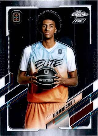Amazon.com: 2021-22 Topps Chrome OTE #33 Alexandre Sarr RC Team ...