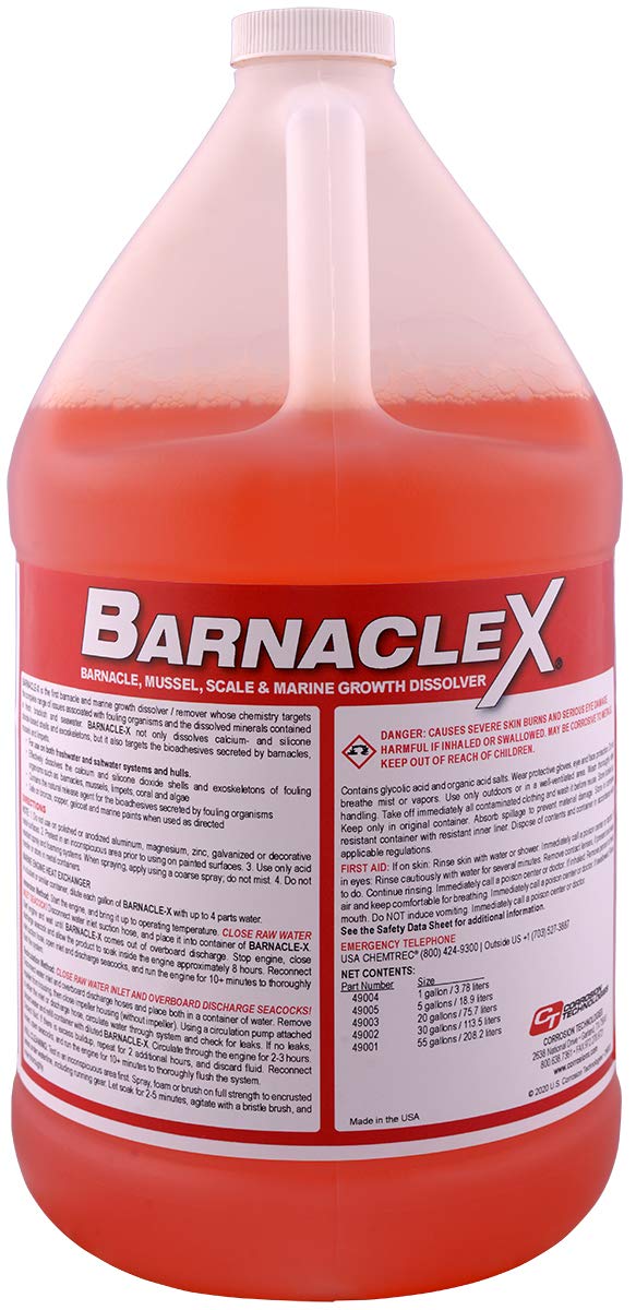 Amazon.com : Corrosion Technologies BarnacleX 49004 (1 Gallon ...