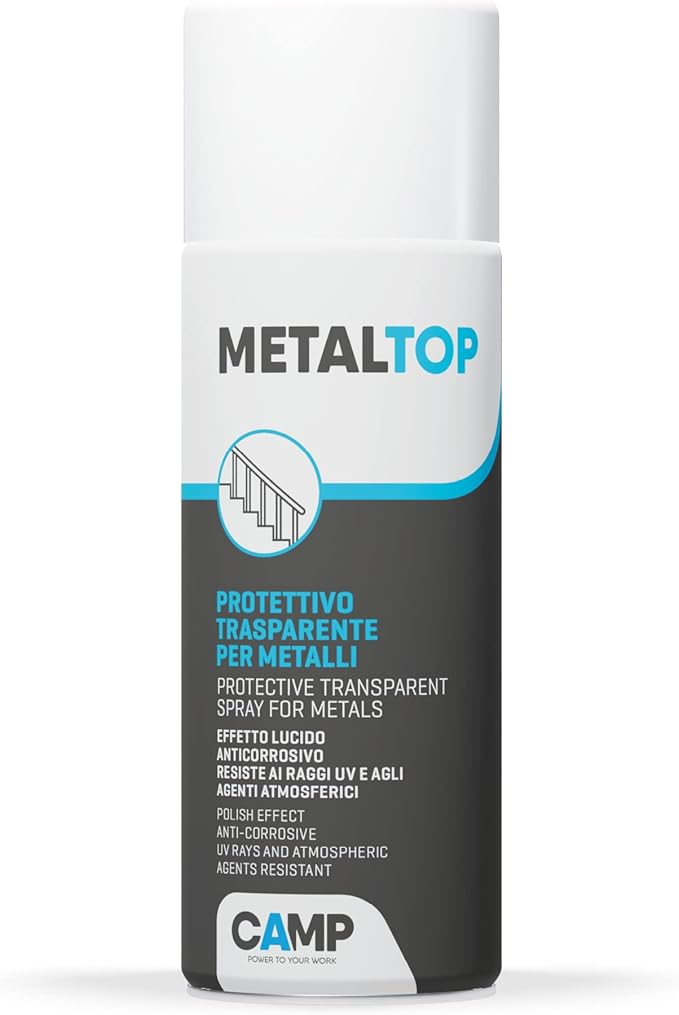CAMP Metal Top- Protettivo Trasparente Lucido Spray per Metalli ...