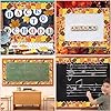Amazon.com: Whaline 66FT Fall Bulletin Board Borders Autumn Leaves ...