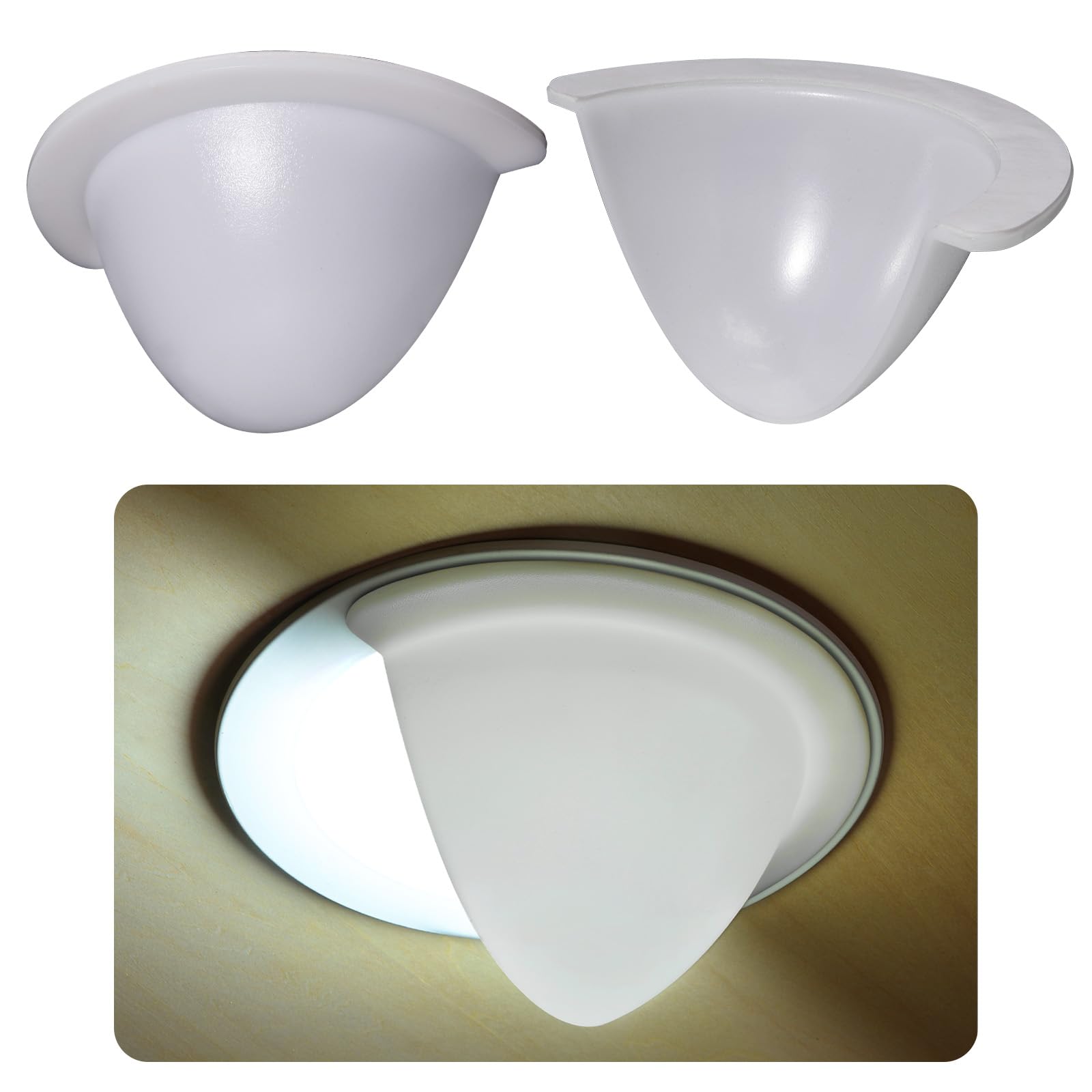 Directional Recessed Light Guard DMF DRD2TR6S 6" Round Smooth Trim