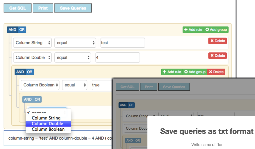 Basic Query Builder - App on Amazon Appstore
