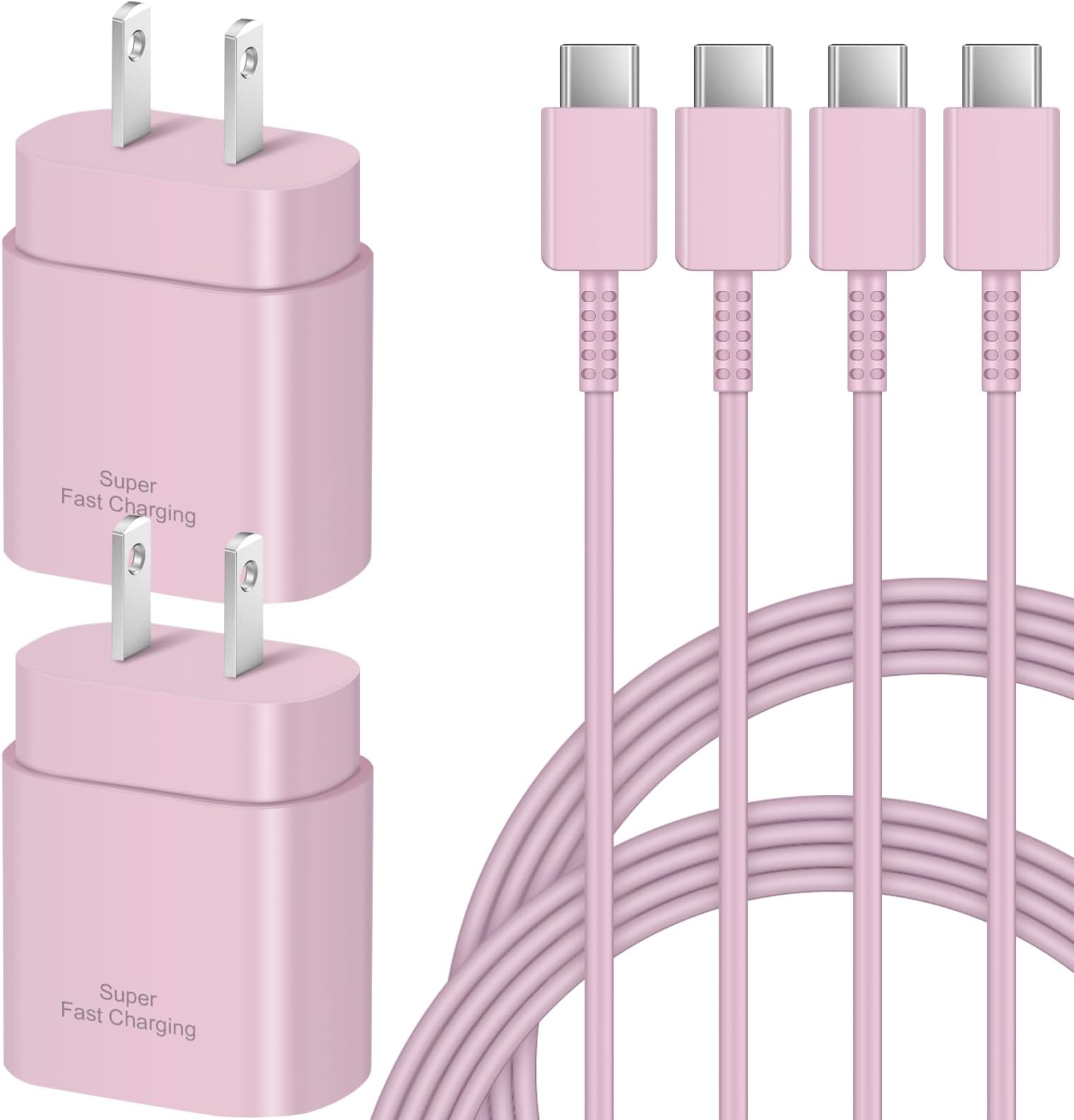 Amazon.com: 2Pack 45W Super Fast Charging Block with USB C to C Cable ...