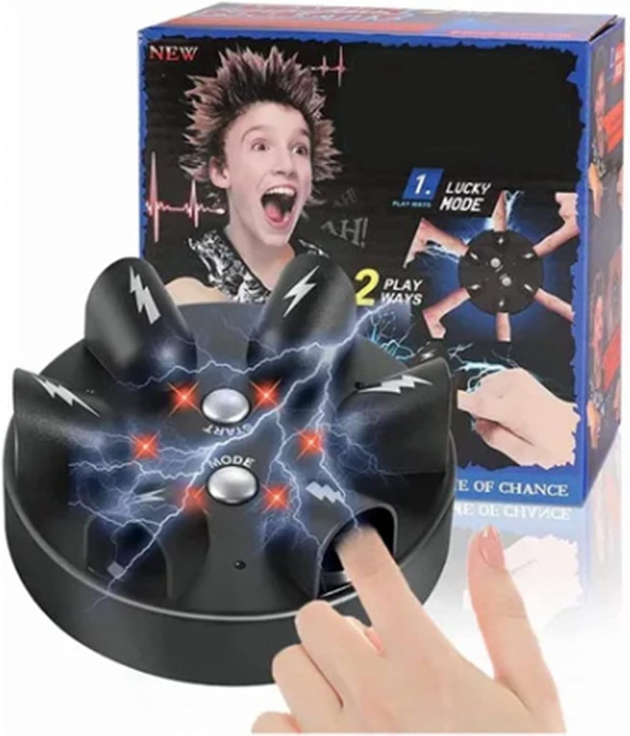 Amazon.com: Electric Finger Lie Detector - Electric Shock Polygraph ...