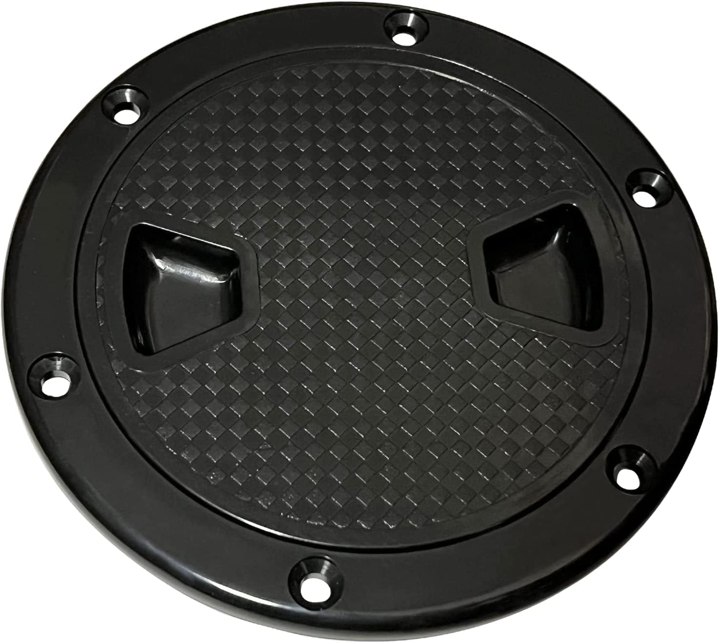 Akoleyer 4" Marine Black Circular Non Slip Inspection Deck Plate Hatch ...