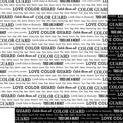 Amazon.com: Scrapbook Customs 38996 Color Guard Pride 2 12 Inch x 12 ...