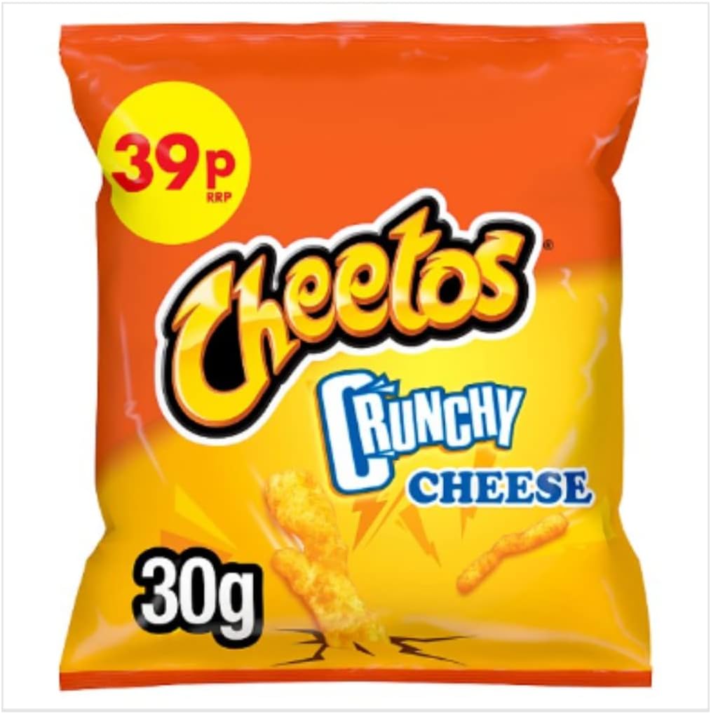 Cheetos Crunchy Cheese Snacks 30g x Case of 30 : Amazon.co.uk: Grocery