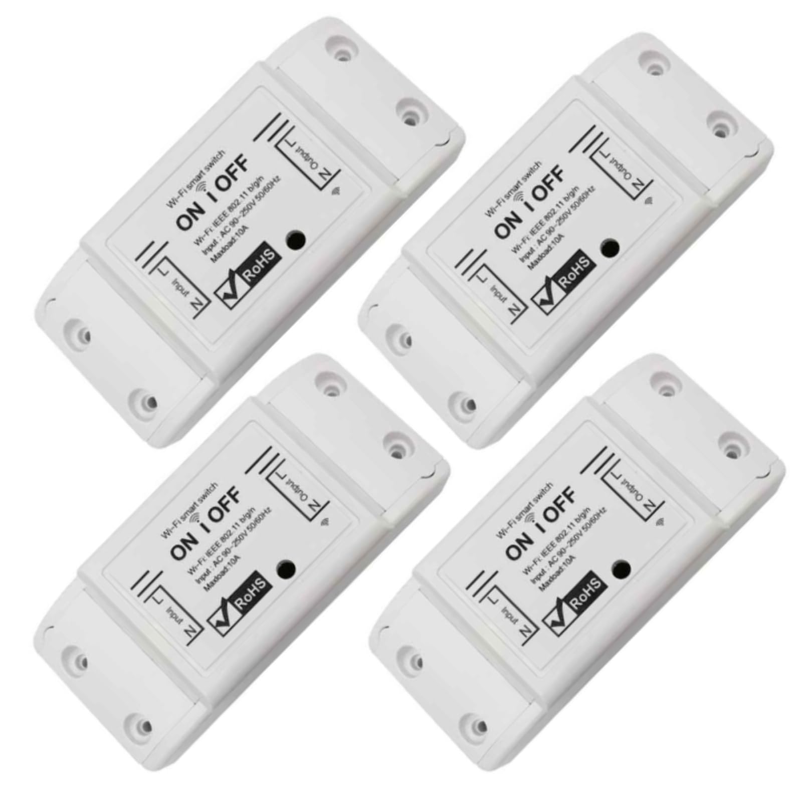 Smart Home Wireless Wifi relay switch, Neutral Wire Required, No Hub ...