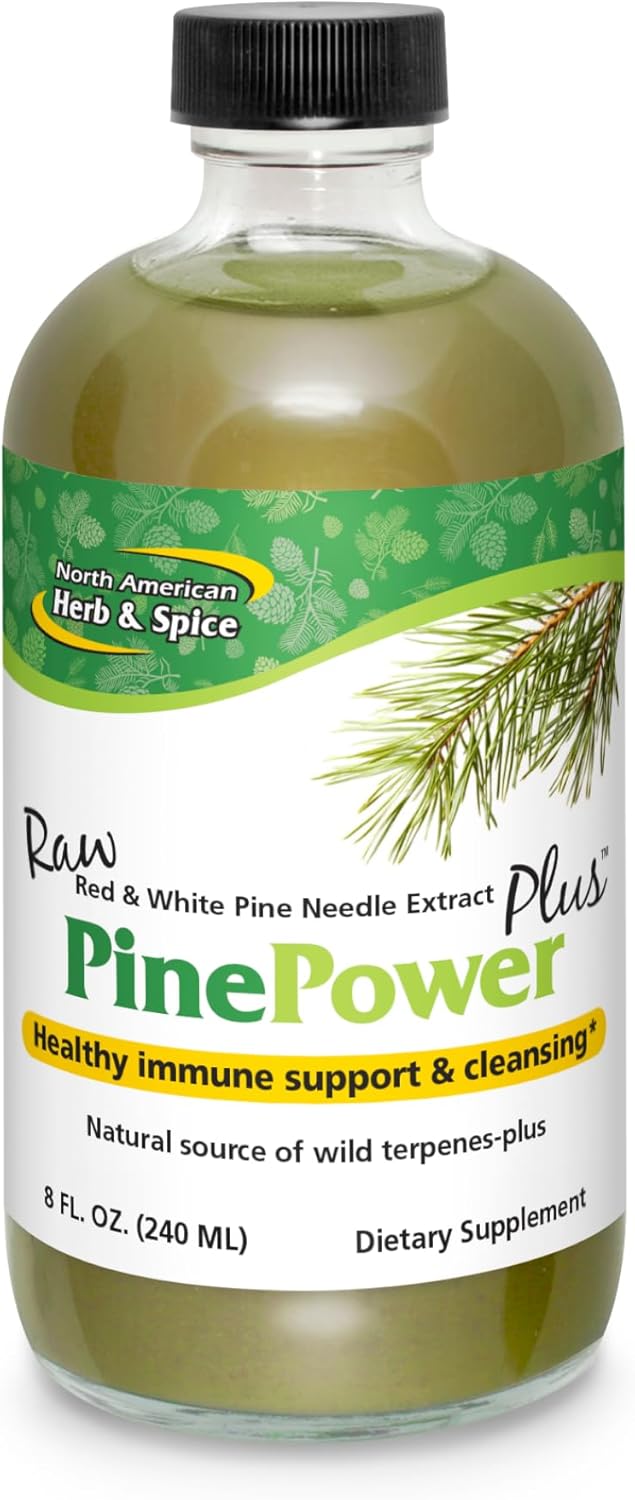 Amazon.com: NORTH AMERICAN HERB & SPICE Pine Power Plus - 8 fl oz ...