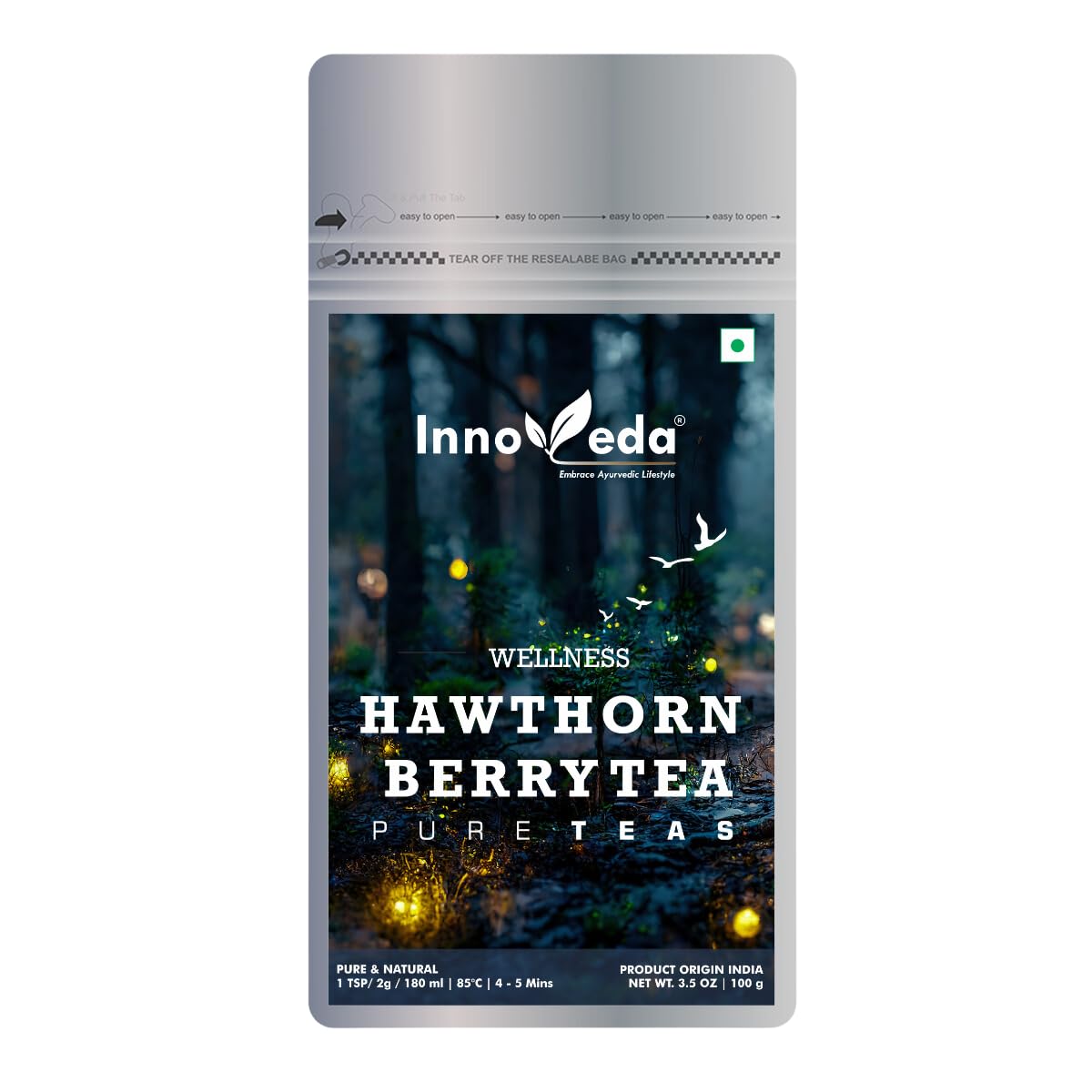 Himalayan Hawthorn Tea Support Hearth Health Helps In Anxiety & Stress ...