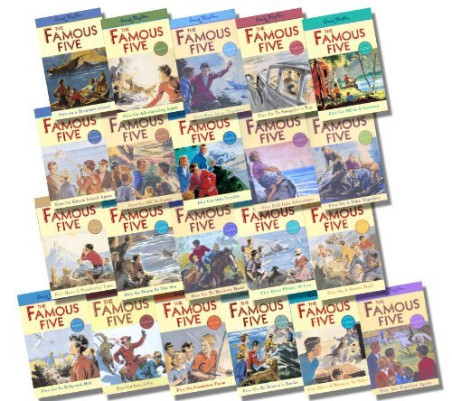 The Famous Five Classic Editions COMPLETE Collection, 21 Books, RRP £ ...