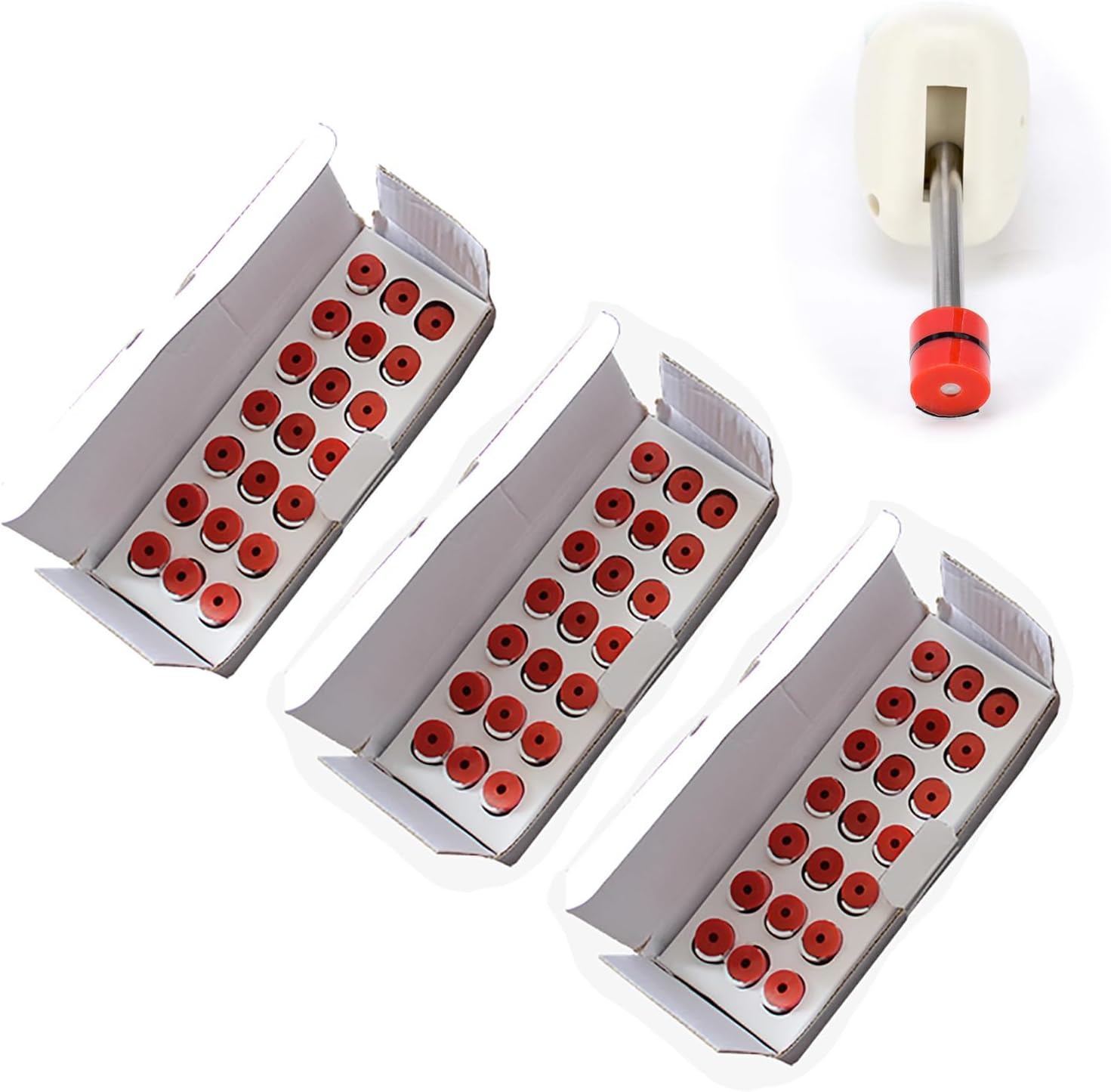 Amazon.com: MEIYIYA 63 PCS Test Cap, for Sharp Edge Tester : Industrial ...