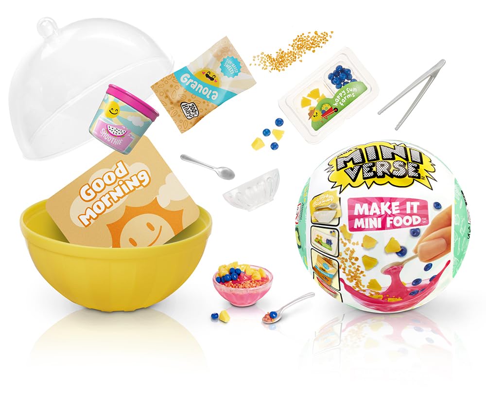 Amazon.com: Make It Mini Food Cafe Series 3 Mini Collectibles - MGA's ...
